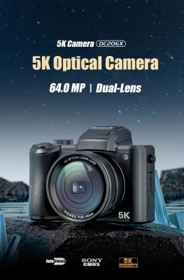 Китай OEM 64MP 3,2-дюймовый Wifi 5k Retro Digit Vlogging Camera Digit Dslr Video Профессиональная оптическая цифровая камера для онлайн-трансляции продается