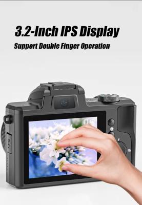 Китай OEM 64MP 3,2-дюймовый Wifi 5k Retro Digit Vlogging Camera Digit Dslr Video Профессиональная оптическая цифровая камера для онлайн-трансляции продается