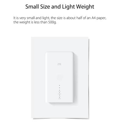 China ZTE MC889 Outdoor Wireless Wifi Repeater Dual Band 5G CPE Router Support R16, NR CA Amplifier With 2.5 Gigabit Ethernet Port for sale