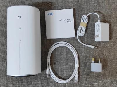 China Nuevo ZTE AI CPE G5 Pro MC8512 WiFi 7 BE7200 Enrutador Dual 2.5G Ethernet Puertos NFC 5G WiFi inalámbrico Sim Modem 4.29Gbps 256 Usuarios en venta