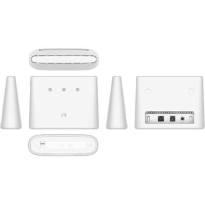 China ZTE 4G CPE Router Voice MF293N Plus Antenna Sharing Through Ethernet Cable for sale