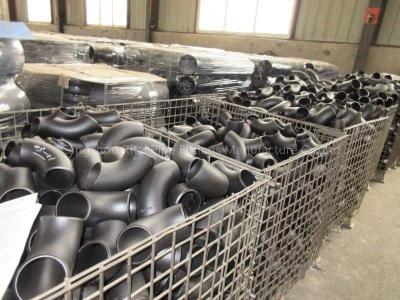 Cina Saldatura testa a testa forgiata ASTM dell'ANSI B16.48 2D degli accessori per tubi della saldatura del acciaio al carbonio di Sch 80 Sch 40 in vendita