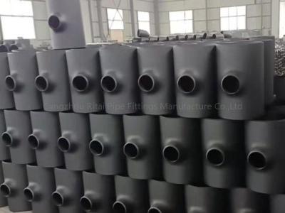 Cina T laterale disuguale Buttweld nero degli accessori per tubi di acciaio al carbonio ASTM A403 WP304 Y in vendita