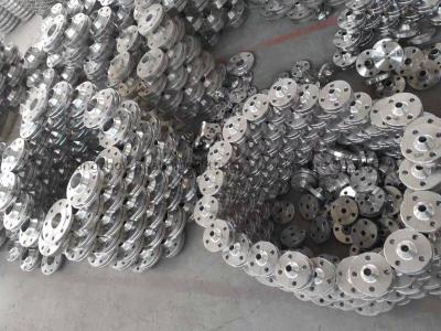 Cina Il nero di forgia d'acciaio a 6 pollici di baccano A105 5K 10K della flangia di piatto PN6 ASME in vendita