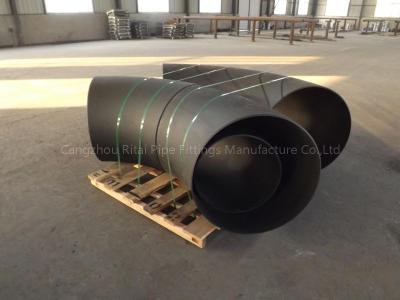 Cina Il grande tubo di ASTM B16.9 sgomita il acciaio al carbonio intorno all'estremità smussata montaggio di gomito da 90 gradi in vendita