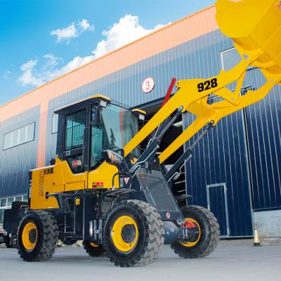 China Hot Sale Construction Compact Frontend Wheel Loader Optional Forklifts Telescopic Boom Loader for Farm Garden for sale