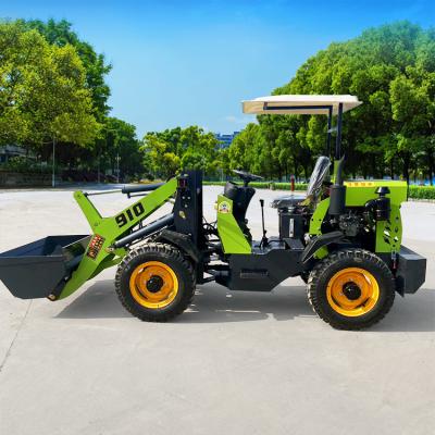 China Chinese Compact Loader Small Micro Mini Wheel Loader Front End Loaders for Sale for sale