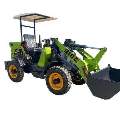 China Good Price Compact 1 Ton Mini Wheel Loader Multifunction Wheel Loader for Sale for sale