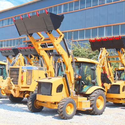 China Good Price Chinese Hydraulic Mini Backhoe Loader for Sale 4WD Small Digging Machine Backhoe for sale