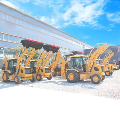China Free Shipping Mini Backhoe Loader with Hydraulic System Chinese Backhoe Excavator Loader for Farm Work for sale