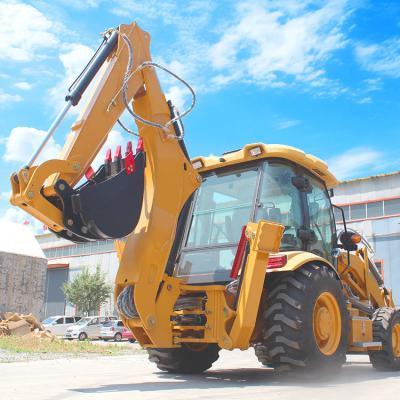 China Factory Price 4x4 Backhoe Excavator Loader Price Small Backhoe Wheel Loader with Attachments for Sale for sale