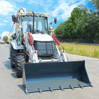 China Free Shipping Farm Backhoe Loader CE EPA 4x4 Mini Front End Tractor Loader Wheel Backhoe Excavator Loader for sale