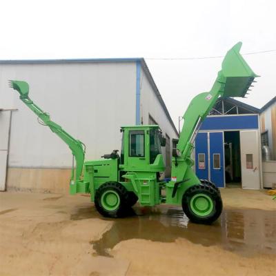 China Free Shipping EPA Engine Hydraulic Digger Loader Mini Backhoe Loader 4x4 for Sale for sale