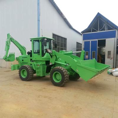 China Free Shipping New Diesel CE Epa Engine Mini Backhoe Loader Farm Tractor Backhoe Excavator Loader 4x4 for sale