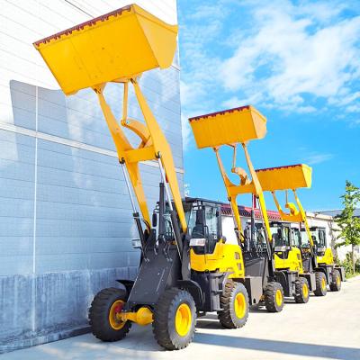 China Hot Sale Four-wheel Drive 4x4 Compact Boom Loader Diesel 3ton 2ton 1.5ton 1ton Mini Front End Wheel Loader for sale