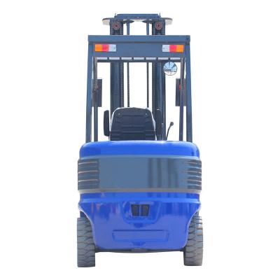China 5 Ton Electric Forklift Four Wheels New Forklift Electric Pallet Stacker Forklift Crane for sale