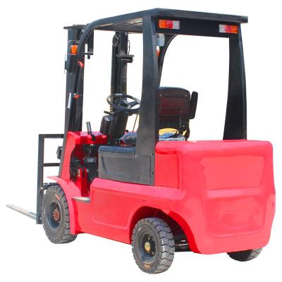 China Full Electric Pallet Forklift With Wheel 4 Electric Forklift Electronic Forklifts for sale
