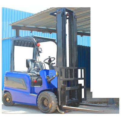 China 4 Wheel Lithium Battery Forklift 1.5t 2t 3300lbs Capacity Electric Forklift With Side Shifter for Sale for sale