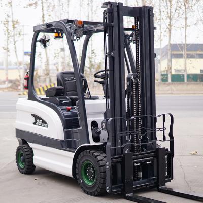 China Small Forklift Manufacturer New Forklift Truck Electric Four Wheels Drive Lithium Battery Forklift for sale