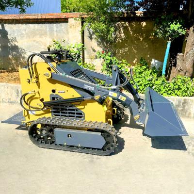 China FREE SHIPPING!! Cheap Mini Skid Steer Loader diesel Mini Skid Steer Loaders Wheel Loader Mini 300kg 400kg Export USA for sale