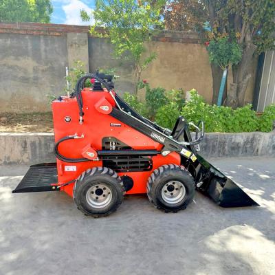 China Euro 5 CE EPA China Manufacturer Small Mini Skid Steer Loader 500KG 1 Ton Mini Wheel Loader for Sale Skid Loaders Fast Delivery for sale