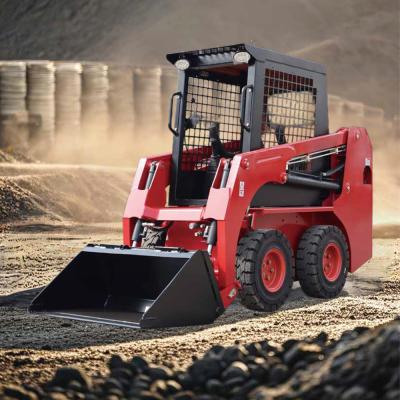 China CE EPA Approved Skid Steer Loader Earth-Moving Machinery Wheel Skid Steer Loader New Skid Steer Loader China for sale