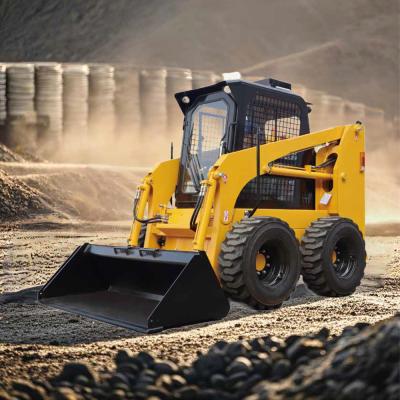 China Mini Skid Steer Loader Reliable Operation Efficient Excavation Heavy-Duty Construction Work Versatile Design for sale