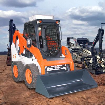 China New Stype Front Skid Steer Loader Mini Skid Steer Track Loader Walk Behind Crawler EPA Skid Steer Loader for Sale for sale