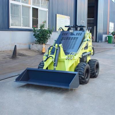 China Fast Shipping China Manufacturer Small Skid Steer Loader Compact Mini Wheel Loader for sale