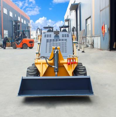 China China Manufacturer Small Mini Skid Steer Loader Mini Wheel Loader for Sale Skid Loaders Fast Delivery for sale