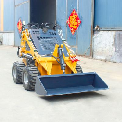 China Cheap Mini Skid Steer Backhoe Loader Mini Skid Steer Brand New Loaders for Sale Wheel Mini Loader for sale