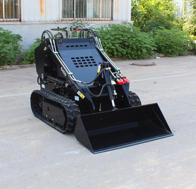 China High Quality Crawler Skid Steer Loaders Mini Small Skid Steer Track Loader With Attachments for sale