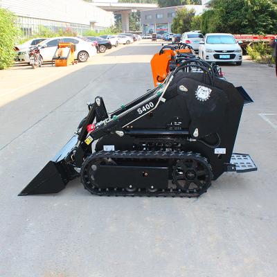 China Free Shipping Mini Skid Steer Loader Euro 5 Multifunctional Mini Crawler Skid Loader for Sale for sale