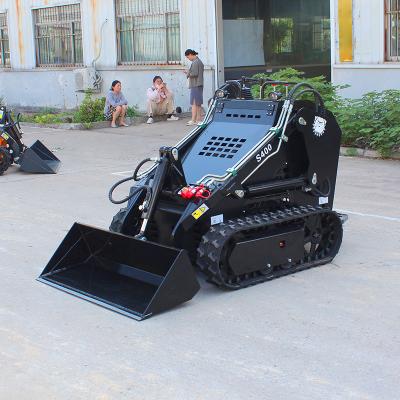 China China Skid Steer Stand on Attachments Mini Crawler Skid Steer Loader With Track for sale