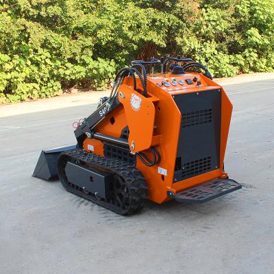 China China Track Wheel CE/EPA/EURO 5 Mini Skid Steer Loader With Attachments for sale
