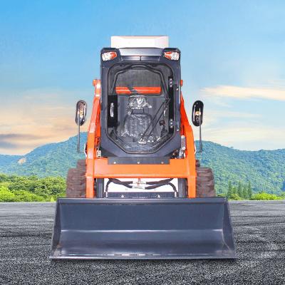 China High Quality New Small Multifunction Mini Skid Steer Loader diesel Mini Wheel Skid Steer Loaders for sale