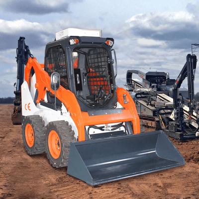 China Cheap Epa Diesel Engine Multione Articulated Mini Skid Steer Loaders With Attachments for sale