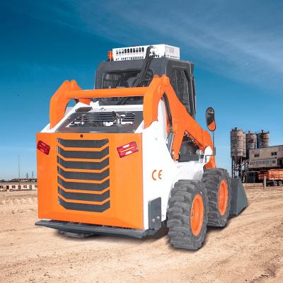 China Cheap Diesel Ce Epa Engine Skid Steer Loader Farm Chinese Small Mini Skid Steer Wheel Track Loaders for Sale for sale
