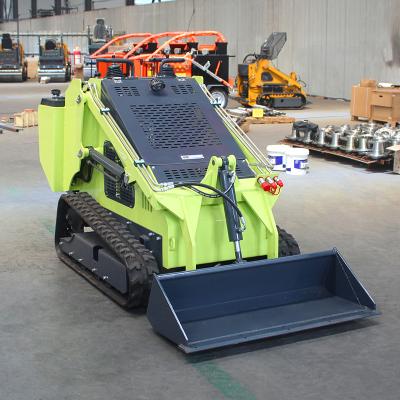 China CE EPA Diesel Track Bucket Front Attachment Mini Skid Steer Loader for Sale for sale