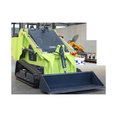 China Cheap Diesel Crawler Skid Steer Loaders Mini Small Skid Steer Track Loader With Attachments for sale