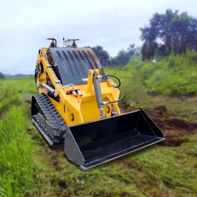 China FREE SHIPPING China Track Wheel CE/EPA Mini Skid Steer Loader With Bucket for sale