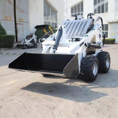 China China Epa Gasoline Engine Multione Articulated Mini Skid Steer Loaders With Attachments for sale