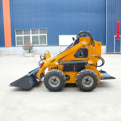 China Free Shipping Mini Skid Steer Loader with Buckets Mini Skid Steer Mini Crawler Loader for sale