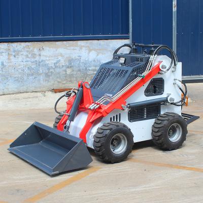 China FREE SHIPPING Cheap CE/EPA New Small Mini Small Garden Loader Wheel Mini Skid Steer Loader With Bucket for sale