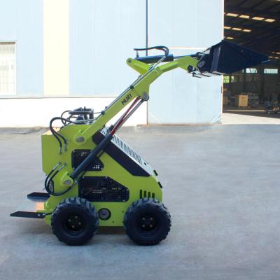 China FREE SHIPPING Wheel Loader CE EPA Engine Loaders Skid Steer Earth-moving Machinery Gasoline Skid Steer Loader for sale