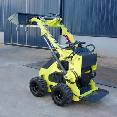 China Cheap Epa Engine Wheel Loader Mini Skid Steer Gasoline Mini Skid Steer Loader for sale