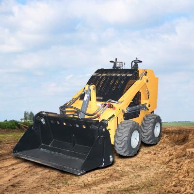 China Yanmar Engine Diesel Closed System Skid Steer Loader Attachment Wheel Skid Loader on Sale for sale