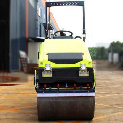China Factory Supply Ride on 1000kg Vibratory Compactor Mini Road Roller for Sale for sale