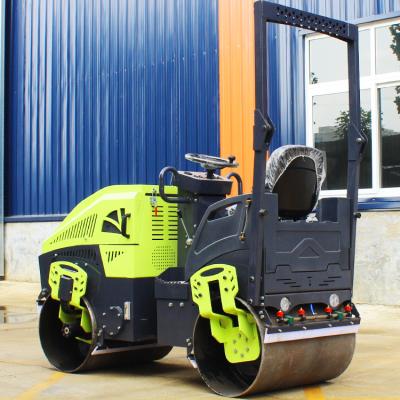 China Hot Sale Road Roller 1Ton Mini Compactor Road Roller Ride on Asphalt Roller for sale