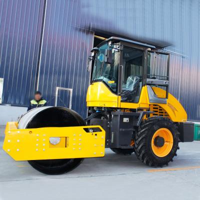 China 6 Ton 8 Ton 10 Ton 12 Ton Full Hydraulic Single Drum Vibrating Road Roller Small Road Compactor for sale